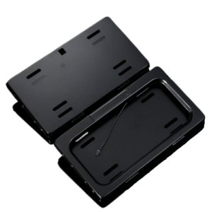 Stealth License Plate Curtain - Remote Control Privacy Shield (Single ...